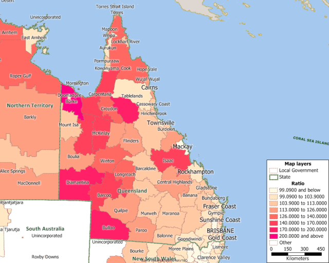 Effective population numbers much higher than usual residents in ...